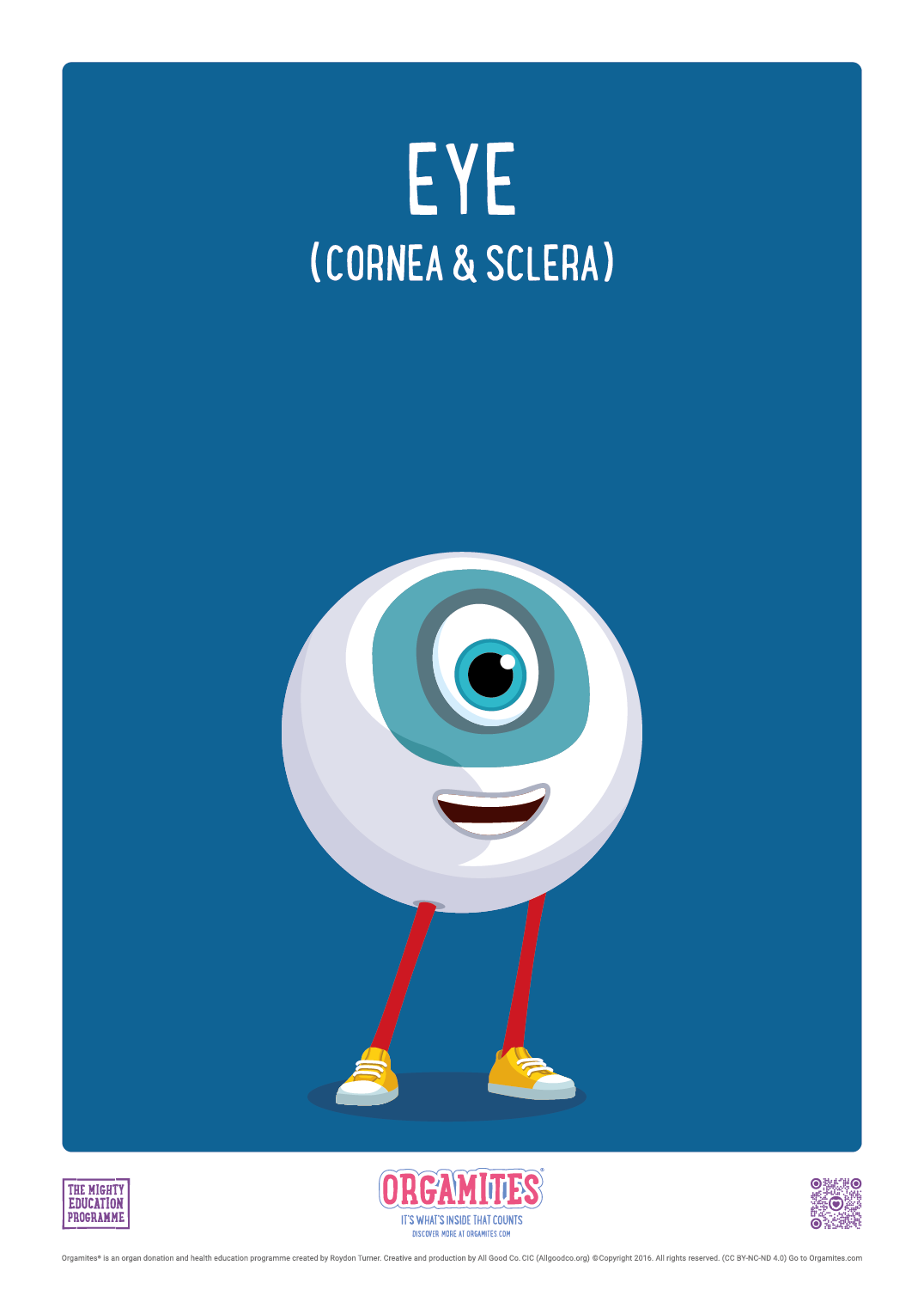 Poster: Classroom Posters_Eye - THE ORGAMITES MIGHTY EDUCATION PROGRAMME