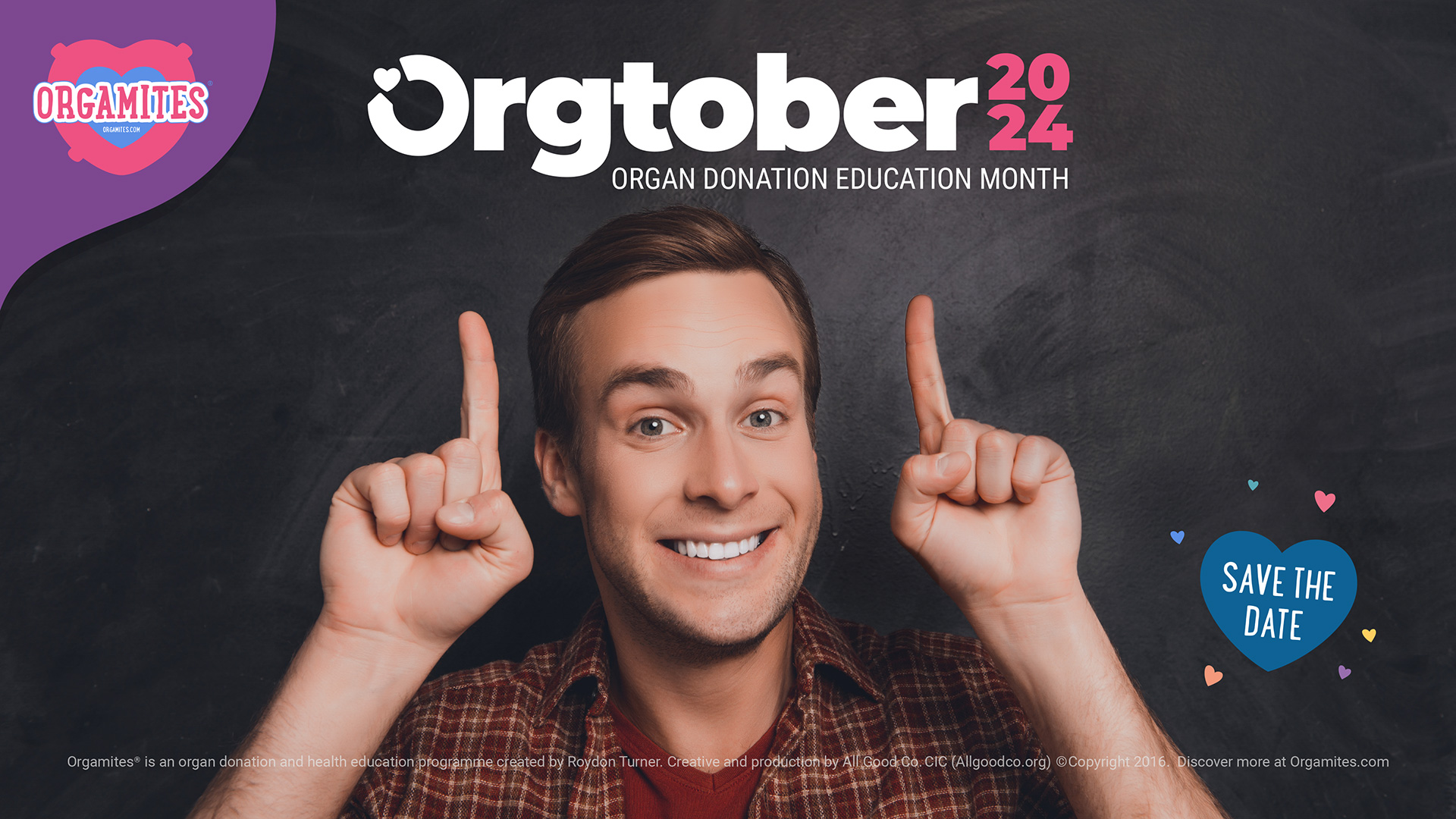INTRODUCING ORGTOBER! - THE ORGAMITES MIGHTY EDUCATION PROGRAMME